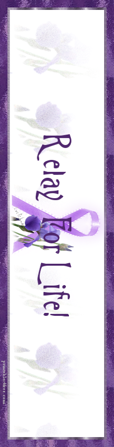 ::Relay for Life- Printable - Purple Ribbon - printables4free.com::